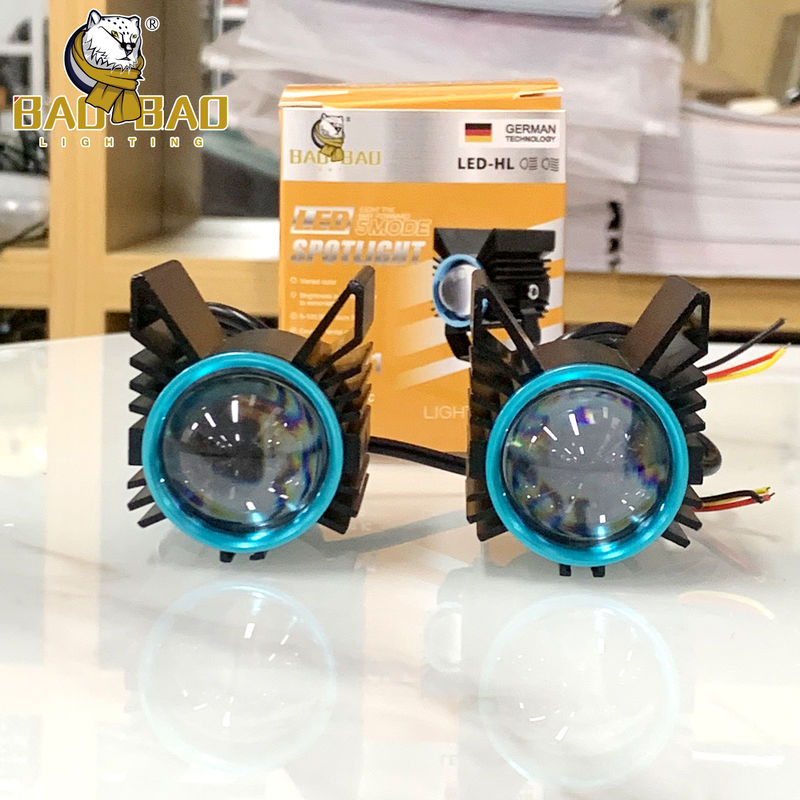 G17 Aluminum 11 Watts Mini Driving Light White Yellow Dual Color Red ...